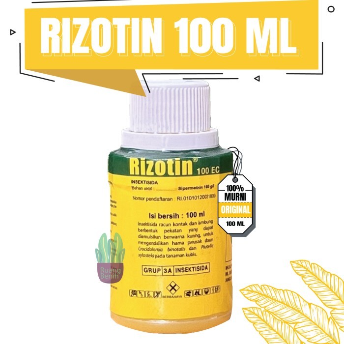 Jual Insektisida Rizotin Pembasmi Hama Serangga Tanaman Daun Buah Hias ...
