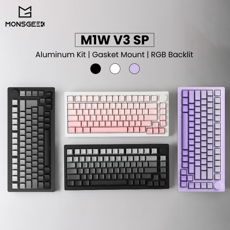 Jual MonsGeek M1W V3-SP Multi-mode Mechanical Keyboard ISO/ANSI Layout ...