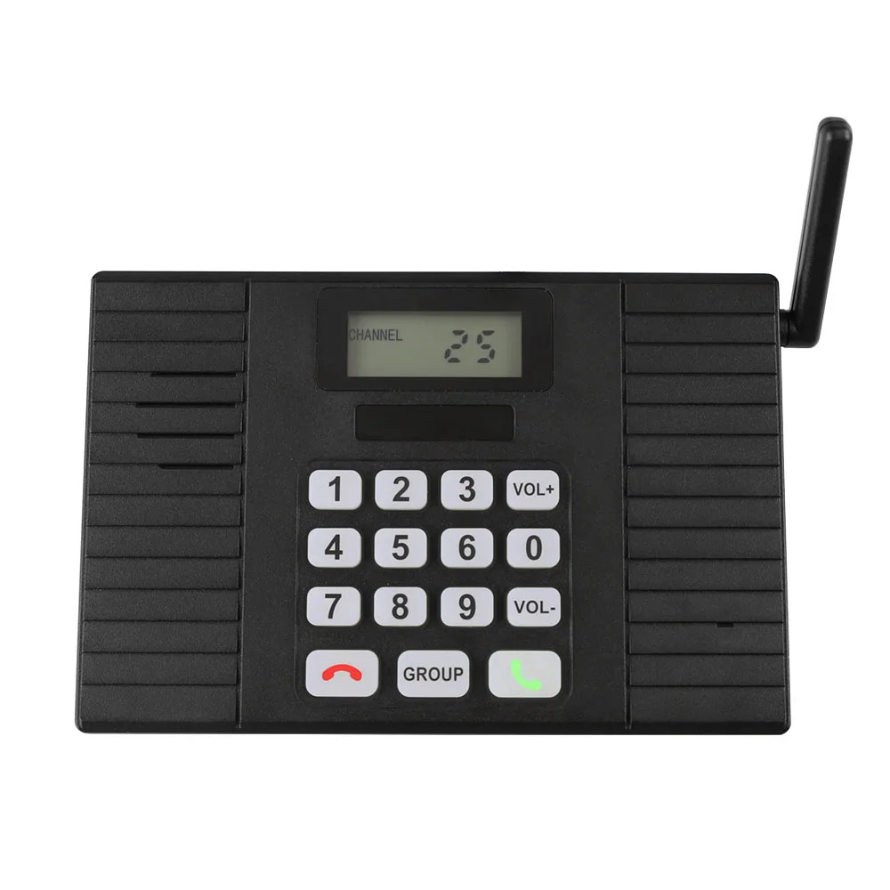 Jual Wireless Intercom Two Way Communication System Hand Free 3000 ...