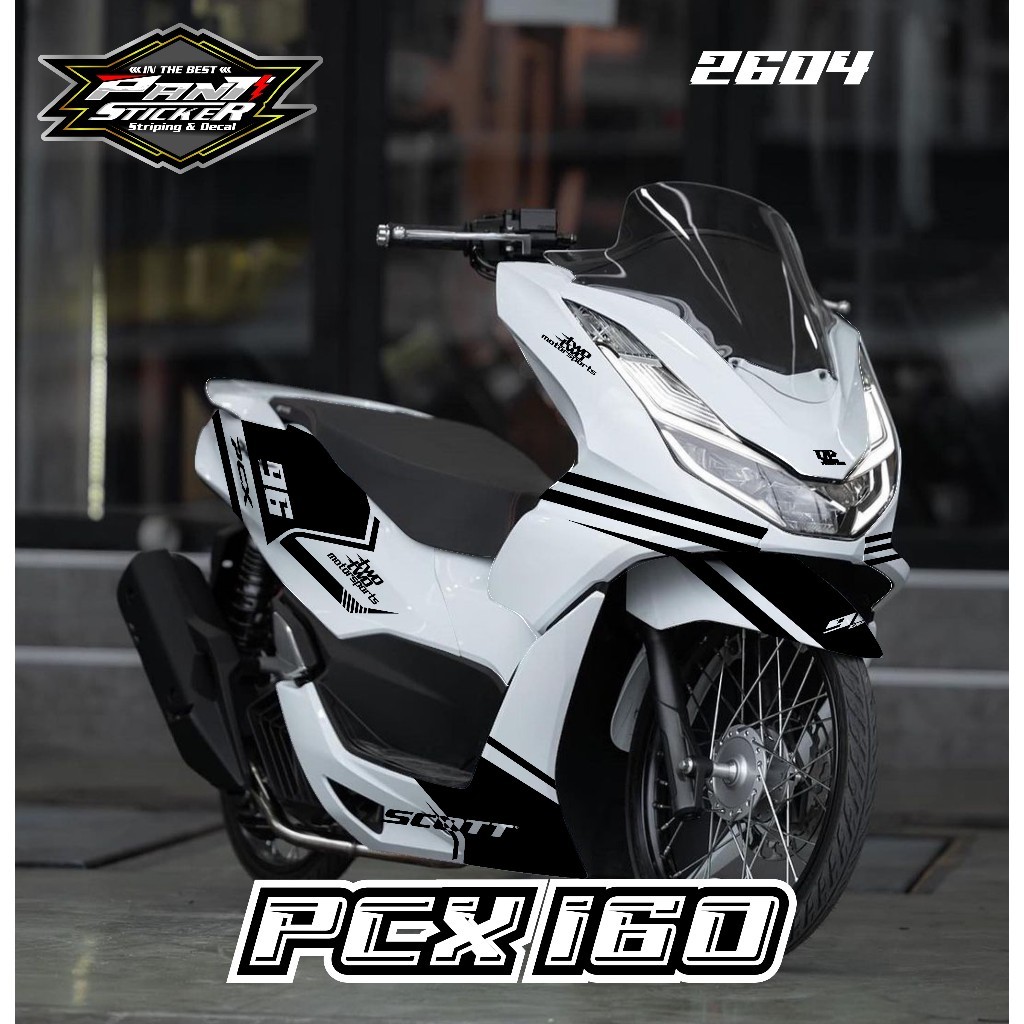 Jual Decal Sticker Honda PCX 160 Fullbody - Dekal All New PCX160 Desain ...