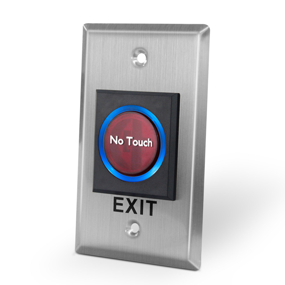 Jual Infrared Sensor Switch No Touch Contactless Door Release Exit ...