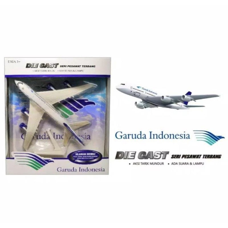 Jual Diecast pesawat Mainan pesawat terbang DIECAST MINIATURE PESAWAT AIRBUS A380 MASKAPAI ...