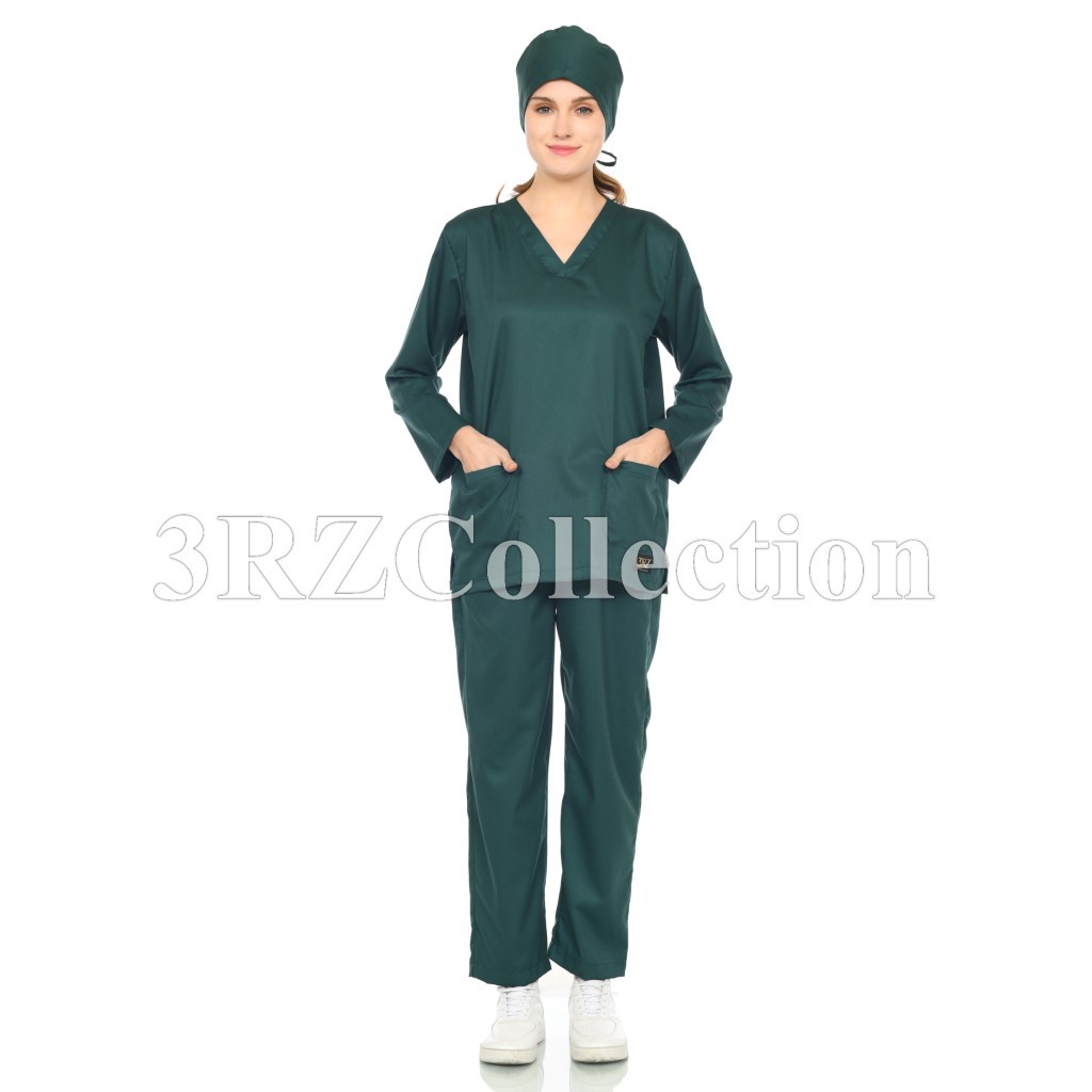 Jual Baju OK Medis - Seragam Scrub Dokter & Perawat Premium - Bahan ...