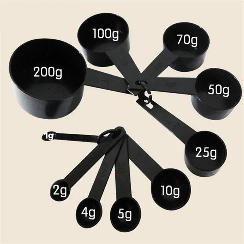 Jual measuring spoons, measuring cups, plastic, flour spoons, measuring ...