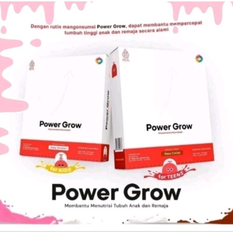 Jual Power Grow Minuman Peninggi Badan Untuk anak dan remaja. | Shopee ...