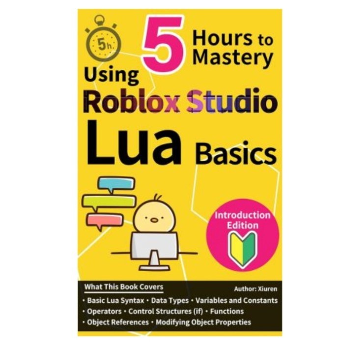 Jual buku Basic Lua with Roblox Studio in 5 Hours | Shopee Indonesia