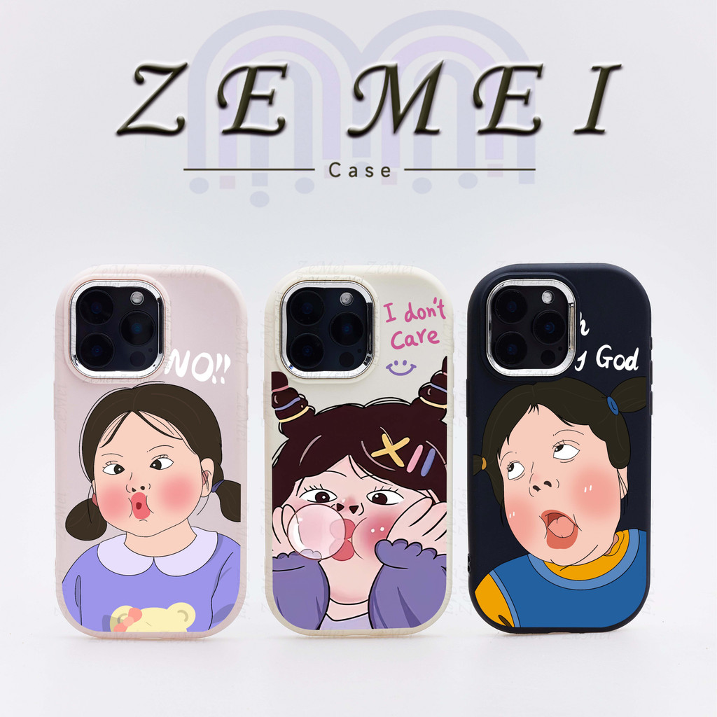 Jual ZE MEI Soft Case Compitable With iPhone 7 8 11 12 13 14 15 Pro Max Plus X XS XR XS Phone ...