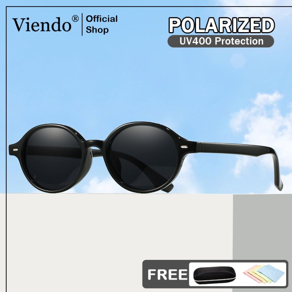 Jual Viendo Kacamata Hitam Polarized Minus Pria Wanita Lonjong Frame ...