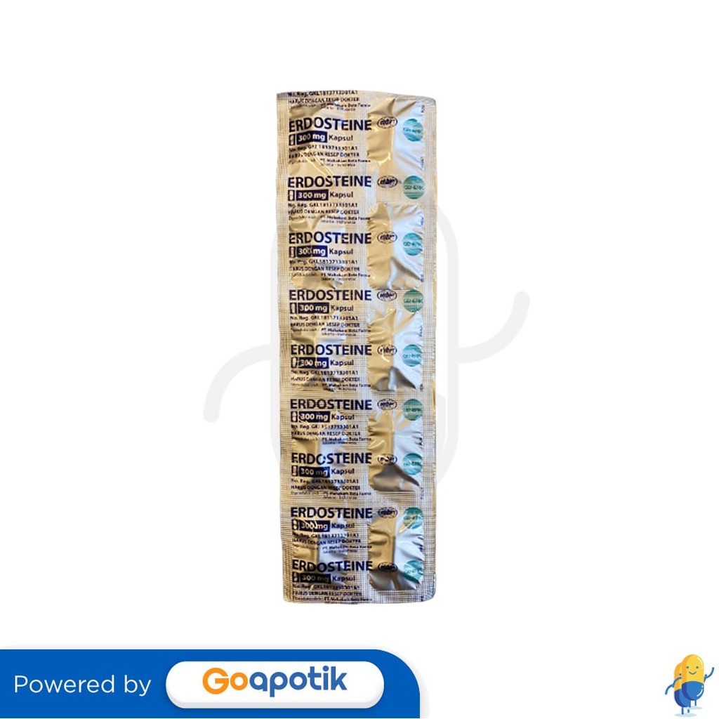 Jual Erdosteine Mahakam 300 Mg Strip 10 Kapsul | Shopee Indonesia