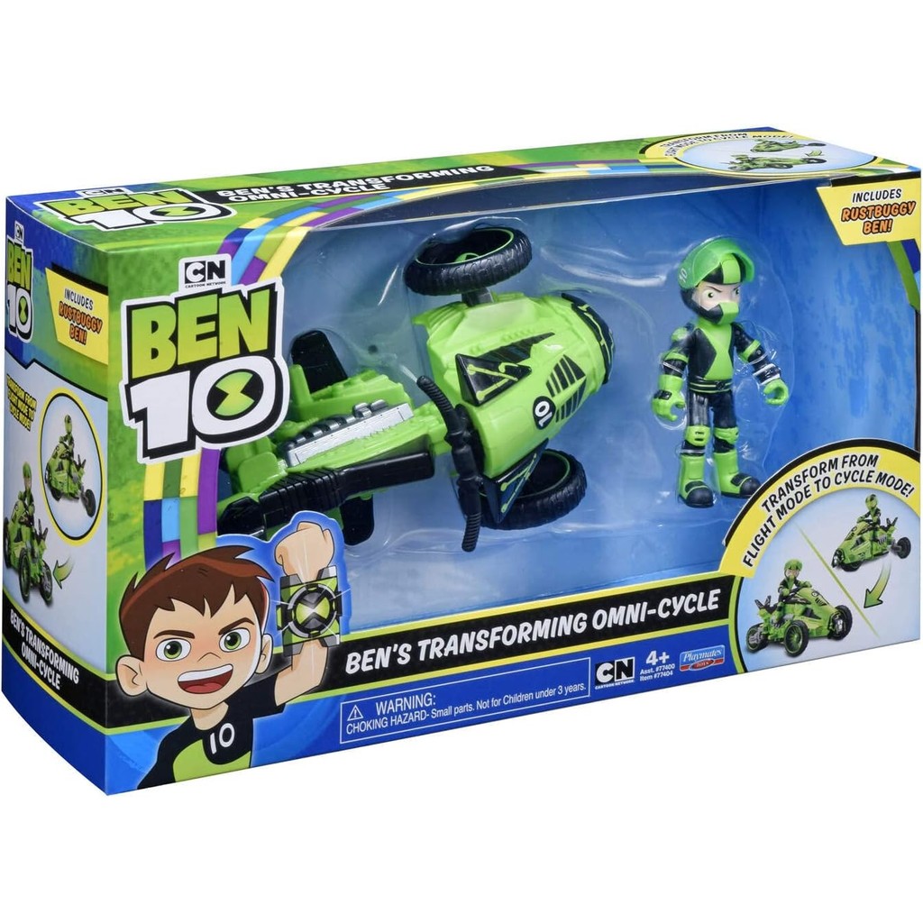 Jual Ben 10 Transforming Omni Cycle | Shopee Indonesia