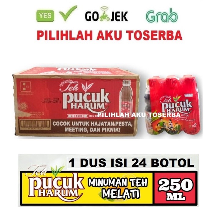 Jual Teh PUCUK Harum Original 250 ml - ( HARGA 1 DUS ISI 24 ) | Shopee ...