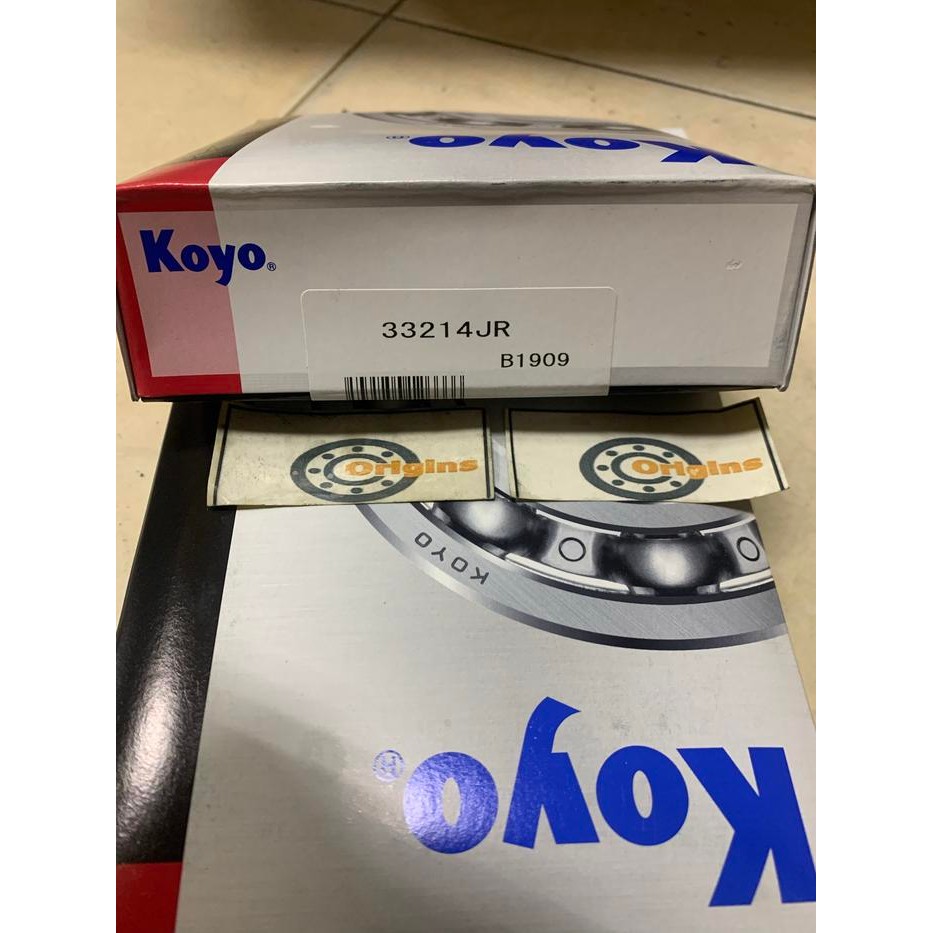 Jual BEARING 33214 KOYO ORIGINAL JAPAN DIMENSION 70 x 125 x 41 | Shopee ...