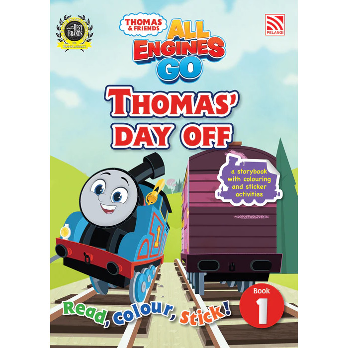 Jual Thomas and Friends Read, Colour, Stick! Book 1 | Shopee Indonesia
