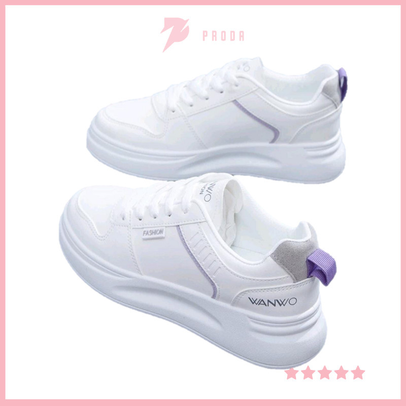 Jual Sepatu Putih Wanita Wanwo Series Korea - Sepatu Wanita Korea ...