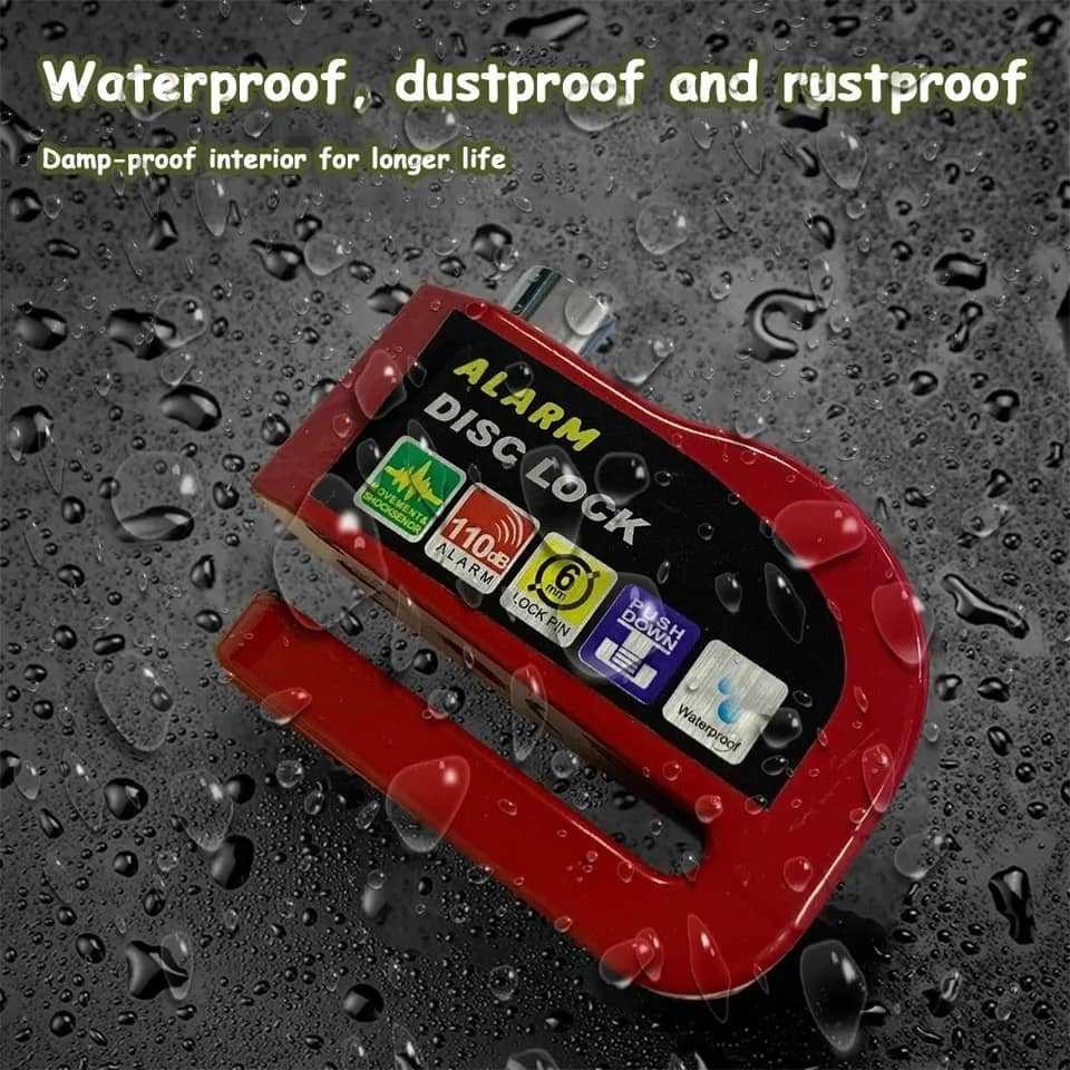 Jual Gembok Motor Gembok Cakram Disc Lock Gembok Alarm Sekat Motor Anti ...