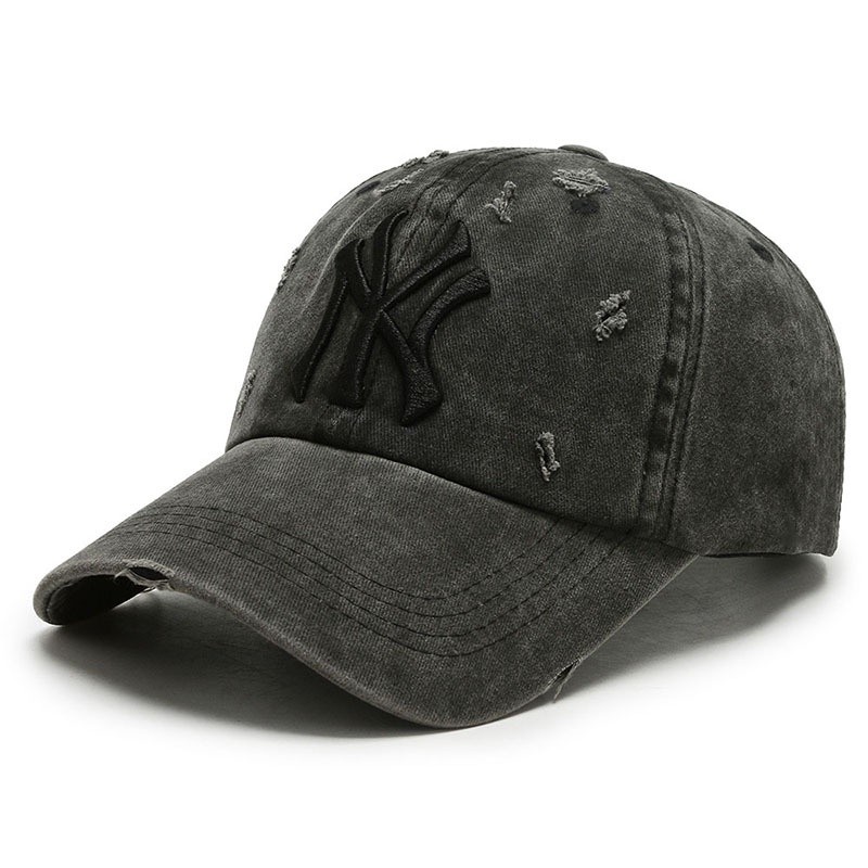 Jual Topi Baseball Motif NY Sobek Modern Terbaru topi NY sobek vintage ...