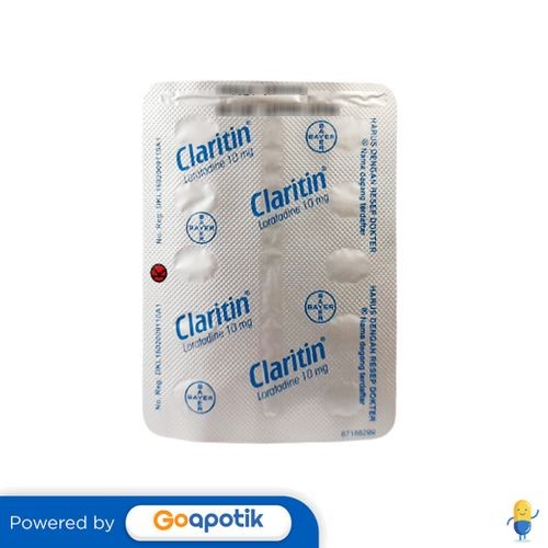 Jual Claritin 10 Mg Blister 10 Tablet | Shopee Indonesia