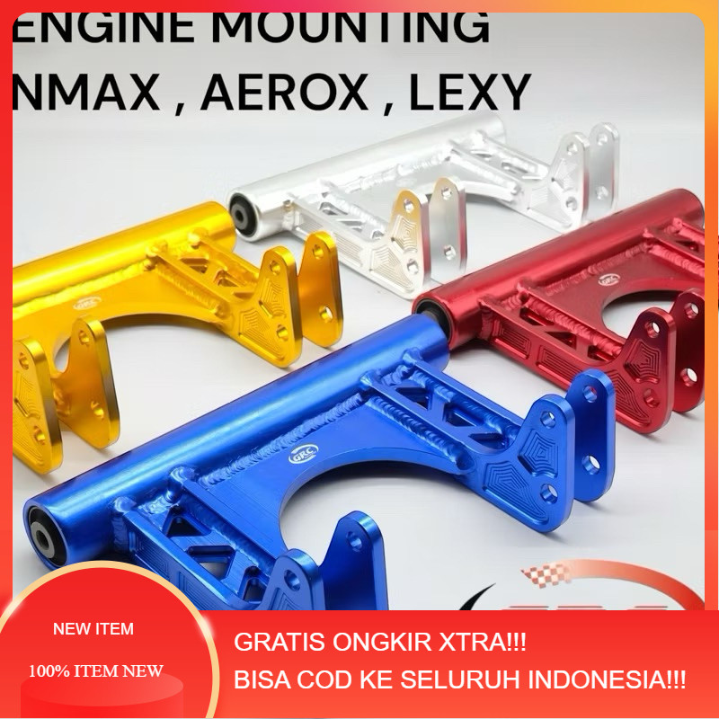 Jual FULL CNC ENGINE MOUNTING AEROX NMAX LEXI NEW KHUSUS NEW BY GRC ...