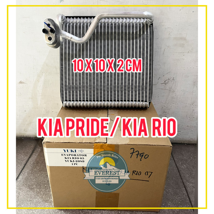 Jual Evaporator Evap Cooling Coil AC Mobil Kia Rio / Kia Pride | Shopee ...