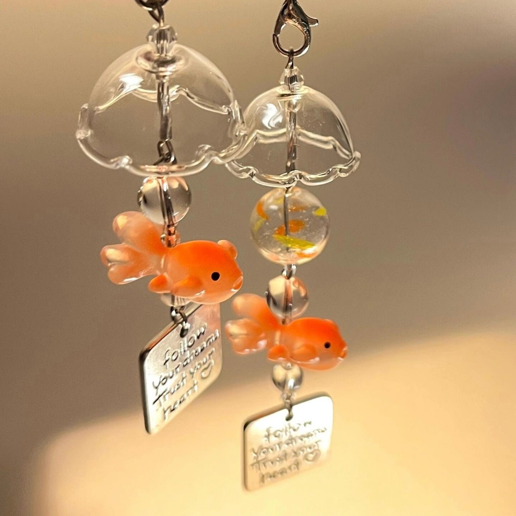 Jual Lucky Fish Phone Strap Keychain/Luck Ikan Strap/Luck Ikan ...