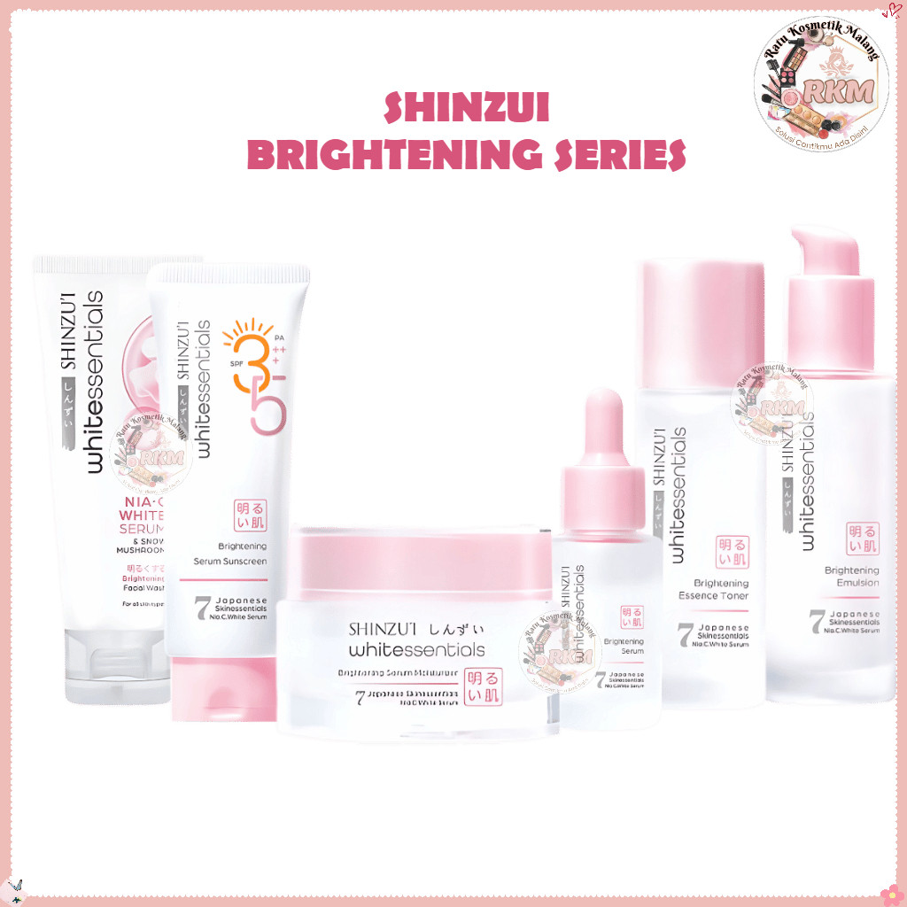 Jual SHINZUI Whitessentials Brightening Serum Sunscreen SPF 35 ...
