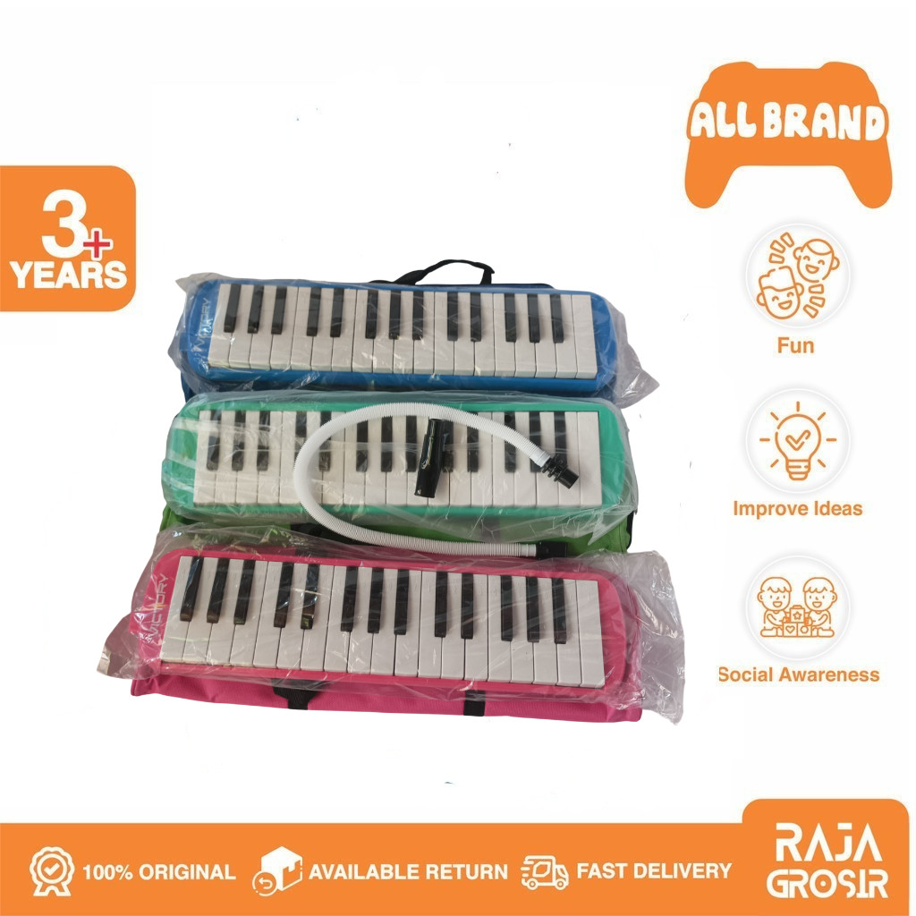 Jual Pianika Alat Musik Anak Tas Kain Original Warna Random | Shopee ...