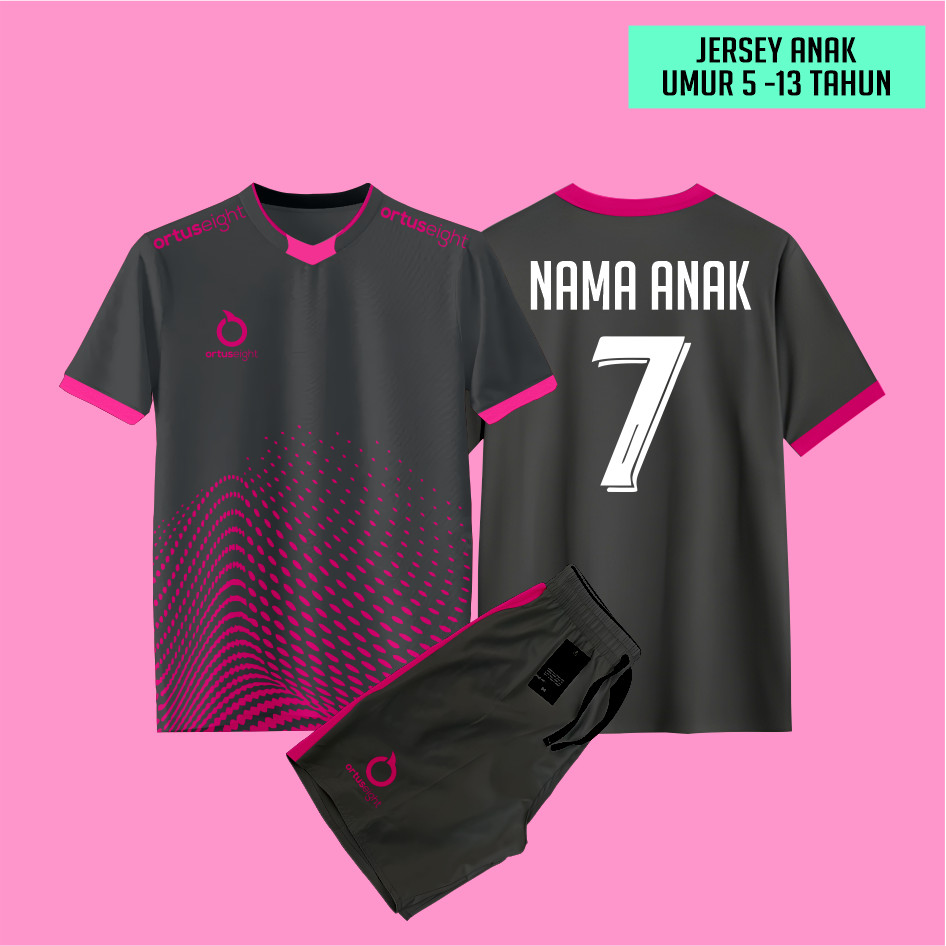 Jual Baju Bola Anak Labubu 5-14 Tahun Jersey Futsal Custom Jersey Bola ...