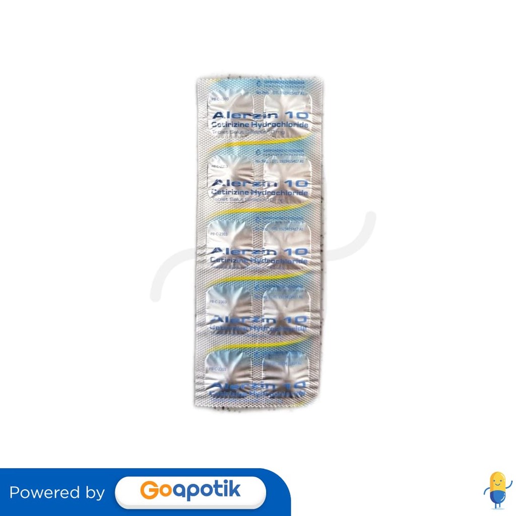 Jual Alerzin 10 Mg Strip 10 Tablet | Shopee Indonesia