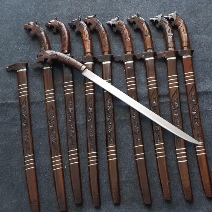 Jual golok hitam panjang 1 meter | Shopee Indonesia