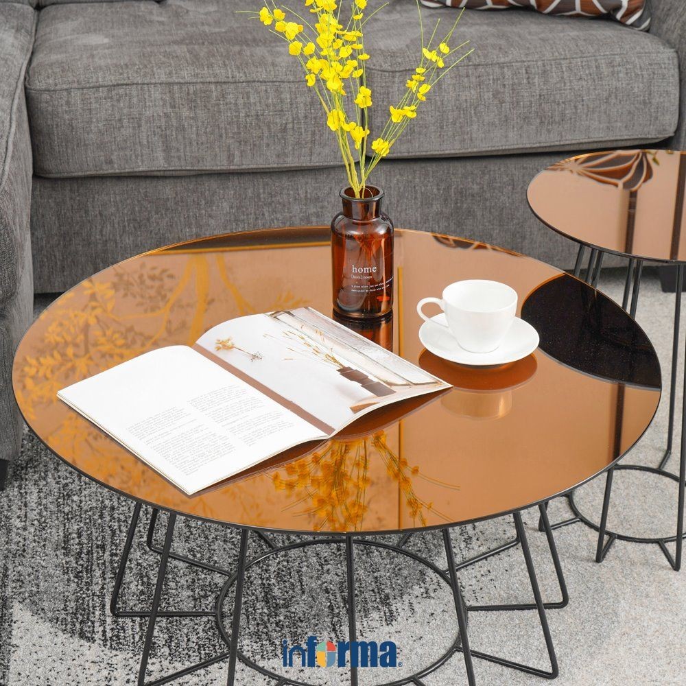 Jual Informa Casia Meja Tamu - Hitam Coffee Table Meja Ruang Tamu ...