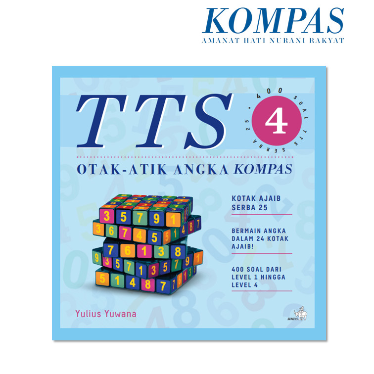 Jual TTS OTAK-ATIK ANGKA KOMPAS SERBA 25 (JILID 4) | Shopee Indonesia