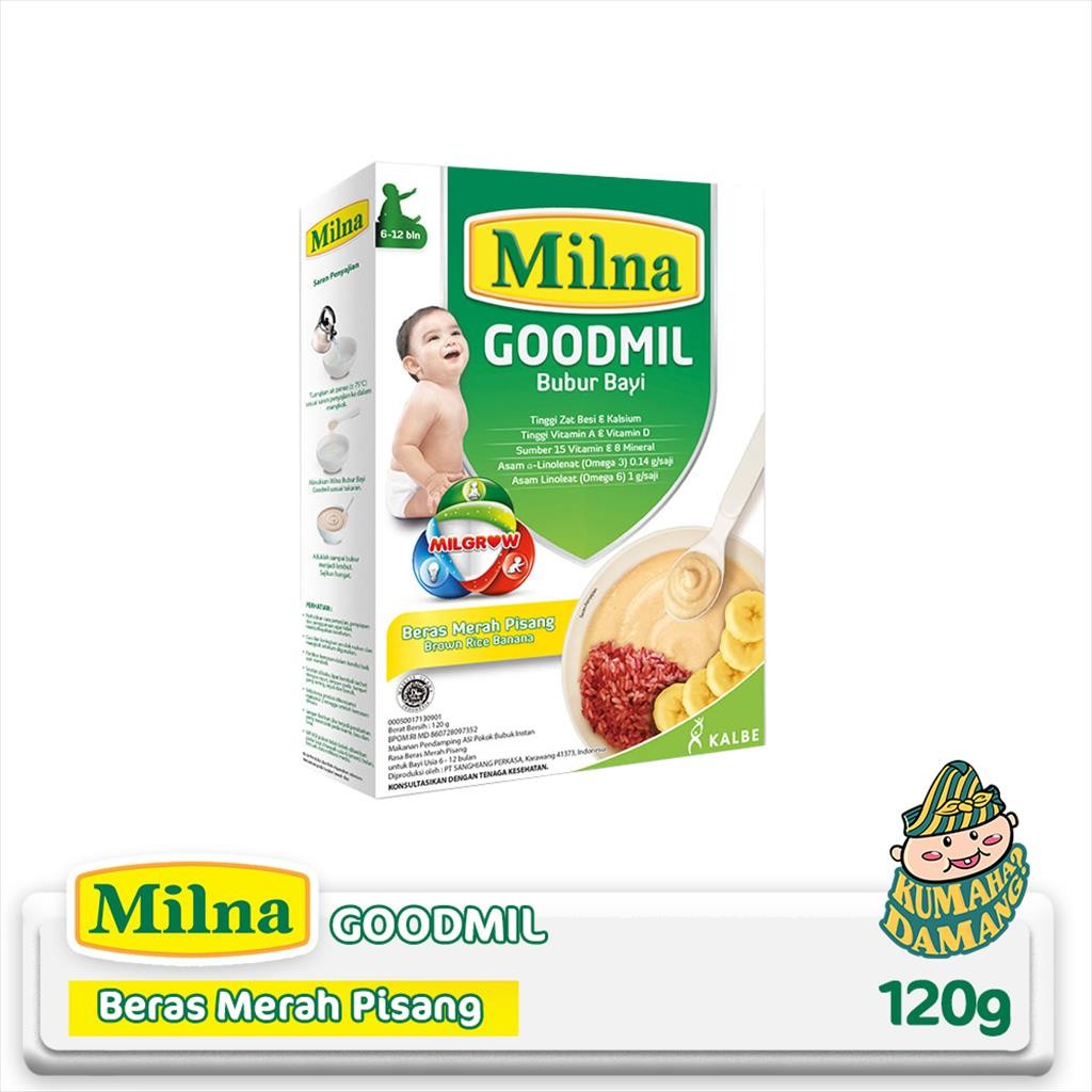 Jual VRR Milna Goodmil Beras Merah Pisang 120 gram | Shopee Indonesia