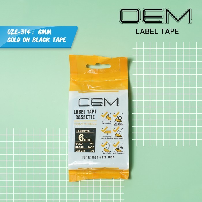 Jual BROTHER LABEL TAPE PITA KASET REFILL OZE 314 OZE-314 OZE314 6mm ...