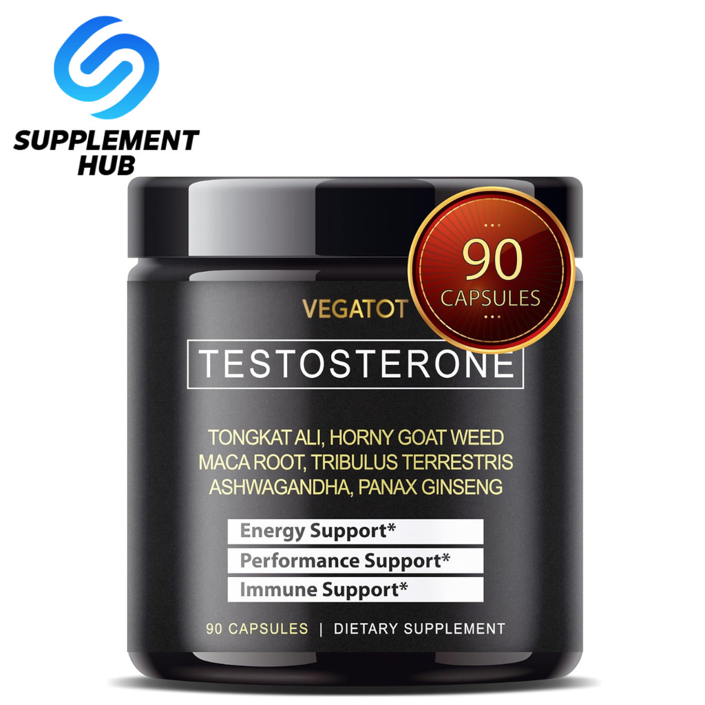 Jual VEGATOT Testosterone Support 8 in 1 90 Capsules - Boost ...