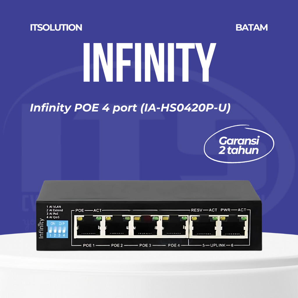 Jual Infinity POE 4 port (IA-HS0420P-U) | Shopee Indonesia