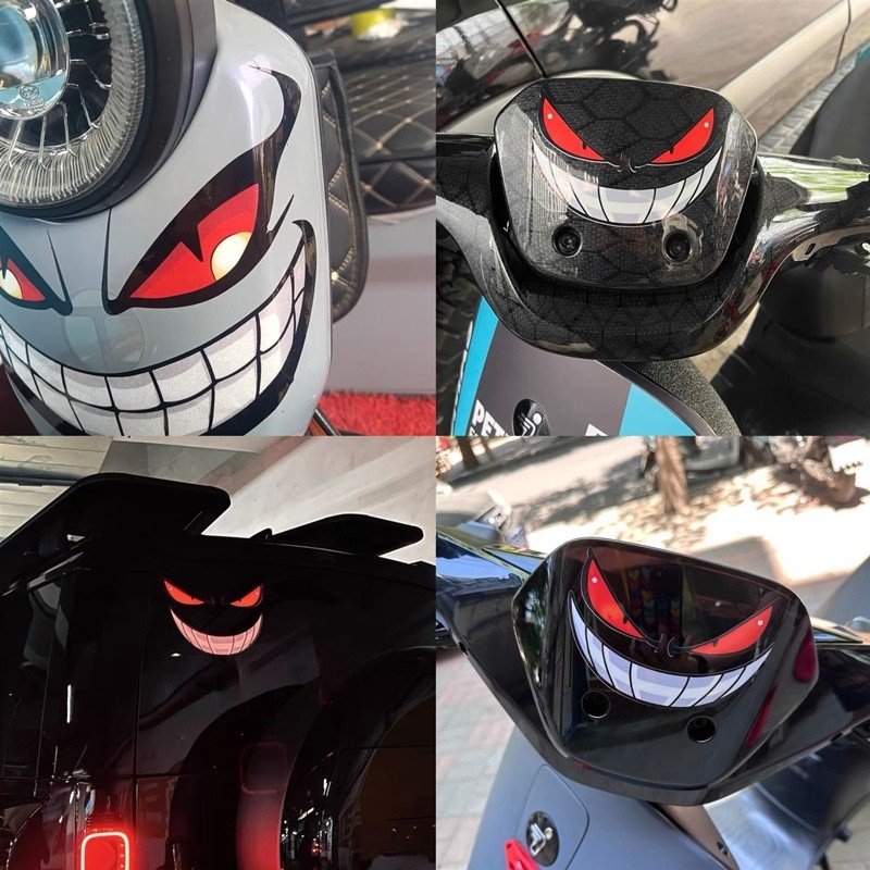 Jual Stiker Mobil Motor Listrik Stiker Dekorasi Tersembunyi Badan Mobil ...