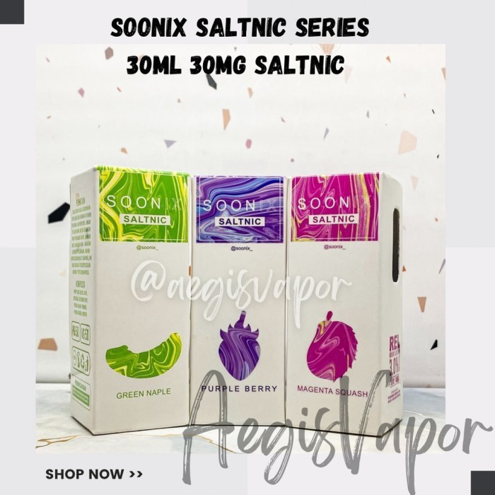 Jual SOONIX SALTNIC SERIES 30ML 30MG | Shopee Indonesia