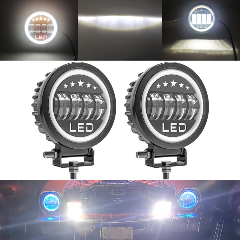 Jual 1/2 PCS 12V 24V LED Light Bar 40W LED Work Light Off Road ...