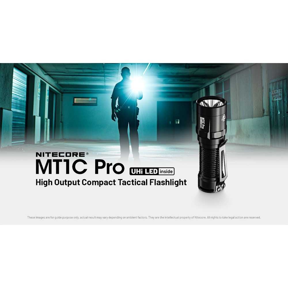 Jual NITECORE Senter LED Tactical Flashlight UHi 20 IP68 1000 Lumens ...