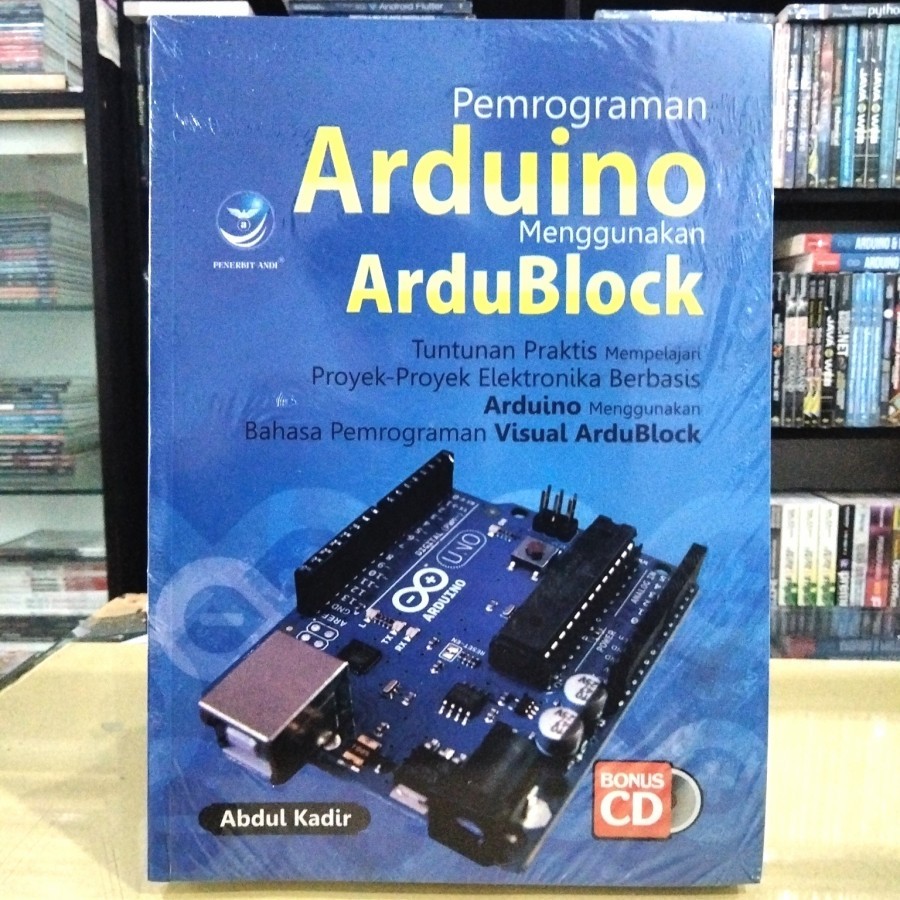 Jual Termurah Buku Pemrograman Arduino Menggunakan ArduBlock BONUS CD | Shopee Indonesia