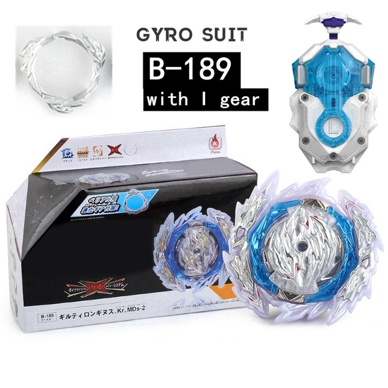 Jual Flame B-189 Guilty Longinus DB Launcher Spinning Tops Metal ...