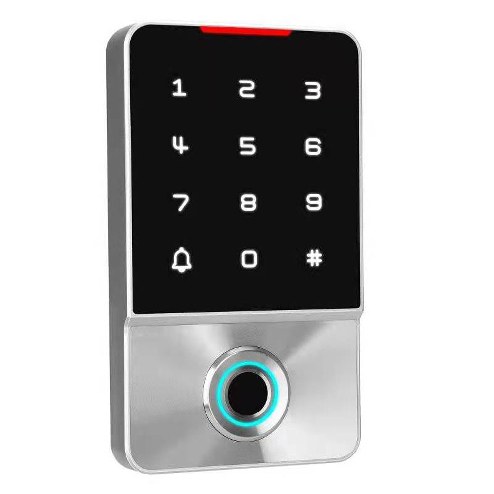 Jual IP68 Waterproof 13.56Mhz Access Control Reader Fingerprint Door Lock Lock Fingerprint Card ...