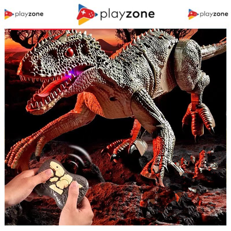 Jual 2.4G RC Raptor Dinosaurus Mainan / Jurassic World/ Remote Control ...