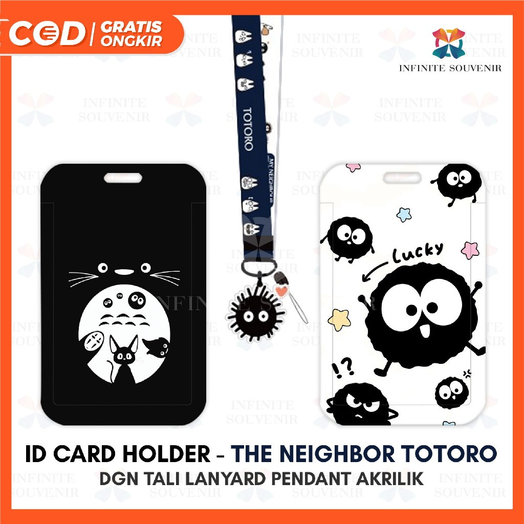 Jual [N003] The Neighbor Totoro / Name Tag ID Card Holder Motif ...