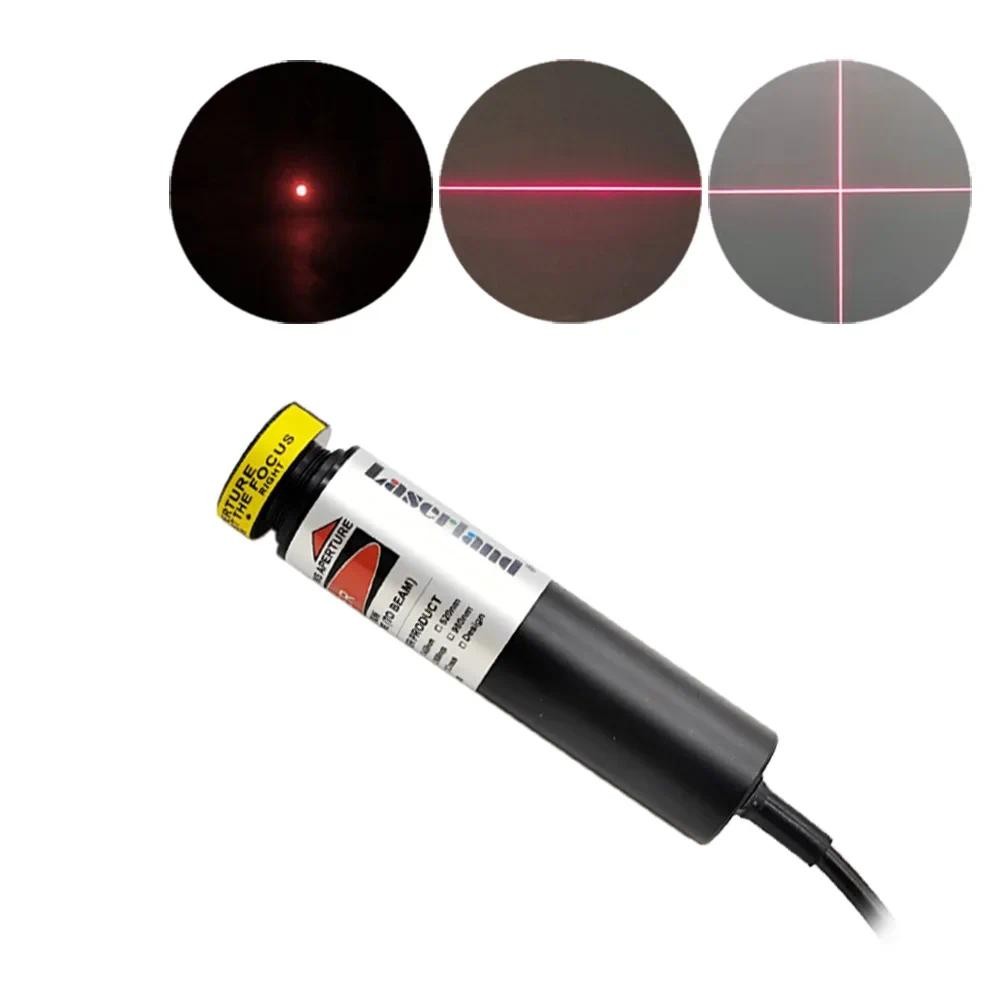 Jual Laser Diode Module Red Dot Line Cross Projector for Alignment of ...