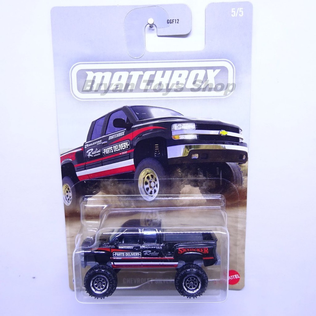 Jual Matchbox Chevrolet Silverado 4x4 Hitam | Shopee Indonesia