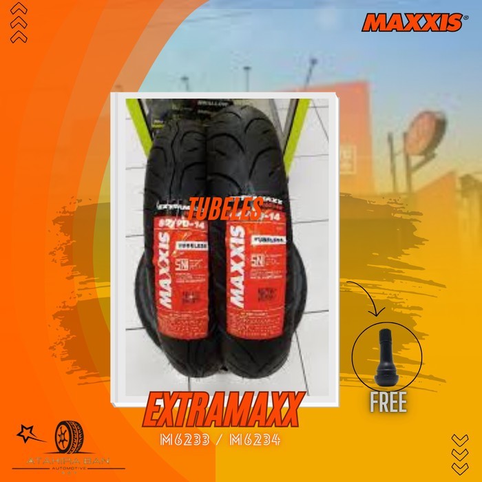 Jual BAN MAXXIS RING 17 EXTRAMAXX SATUAN/SEPASANG BAN TUBELES MOTOR ...