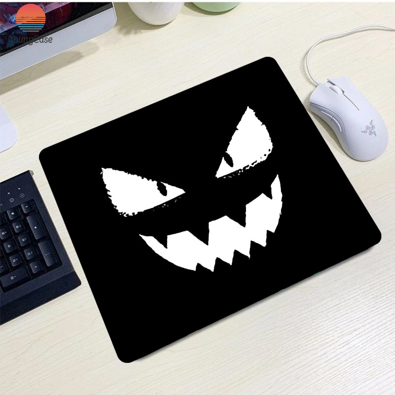 Jual Mousepad Gaming Deskmat Keyboard Pad Anti Slip Mini Black Cartoon ...
