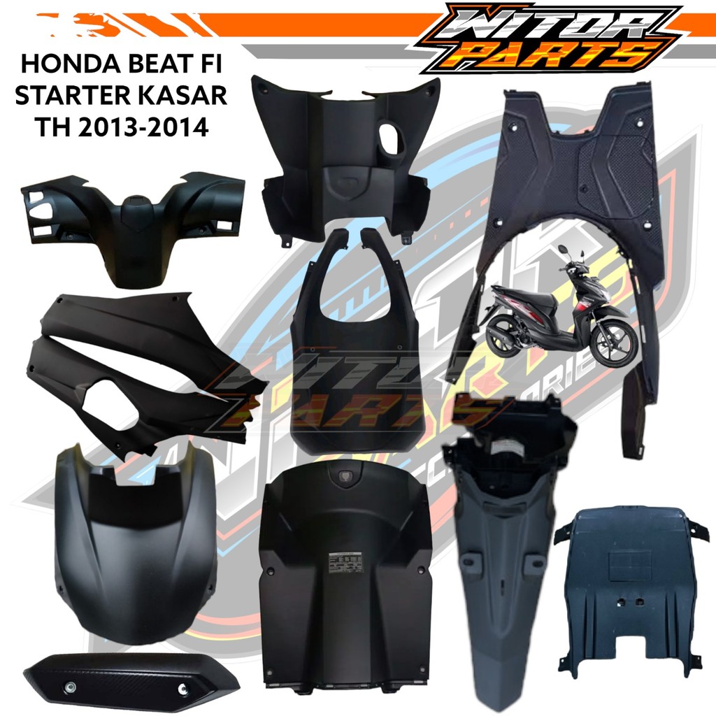 Jual BISA ECERAN COVER BODY KASAR HONDA BEAT FI LAMA 2013 2014 2015 ...