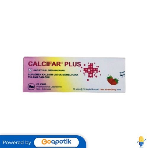 Jual Calcifar Plus Box 100 Kaplet | Shopee Indonesia